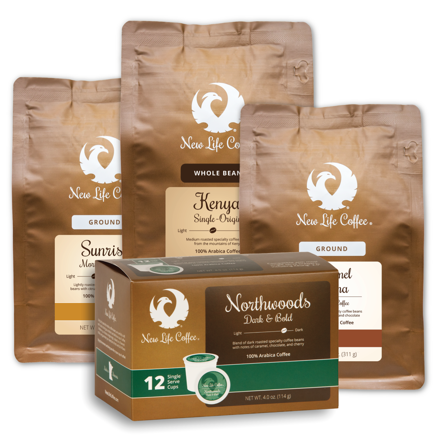 Retail Coffee Products – New Life Coffee