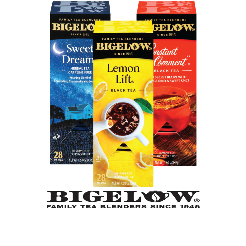 Bigelow Boxed Teas – New Life Coffee