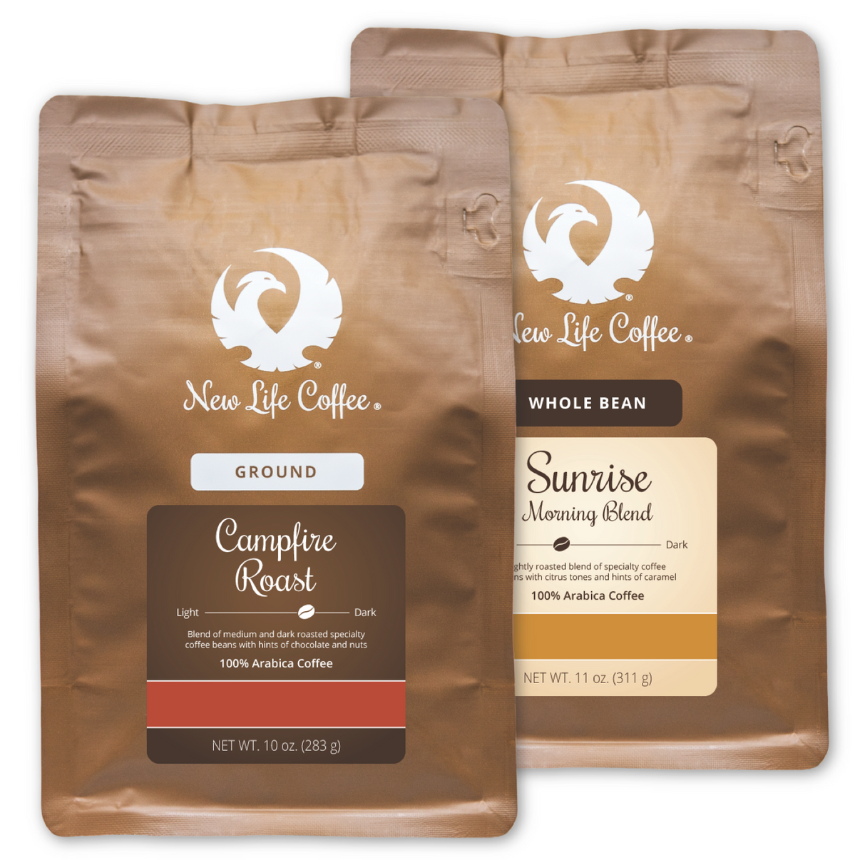 Small Bag Retail Coffee – New Life Coffee